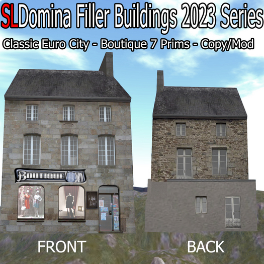 Second Life Marketplace - FILLER BUILDING - SLDomina Filler Building ...