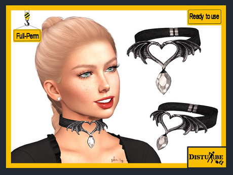 Second Life Marketplace - ::DisturbeD:: Dragon Choker - FULL PERM MESH