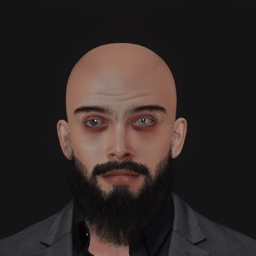 Second Life Marketplace - [FreeCreations] Bald Head Hair Base T1 - lel ...