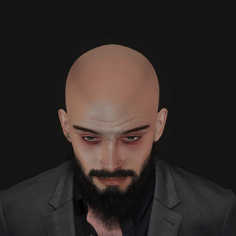 Second Life Marketplace - [FreeCreations] Bald Head Hair Base T1 - lel ...