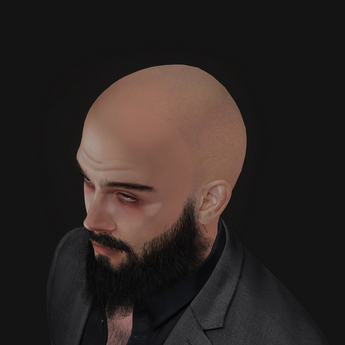 Second Life Marketplace - [FreeCreations] Bald Head Hair Base T1 - lel ...