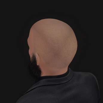 Second Life Marketplace - [FreeCreations] Bald Head Hair Base T1 - lel ...