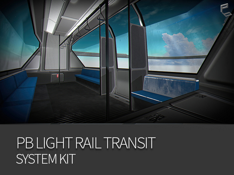 Second Life Marketplace - PB Light Rail Transit System Kit