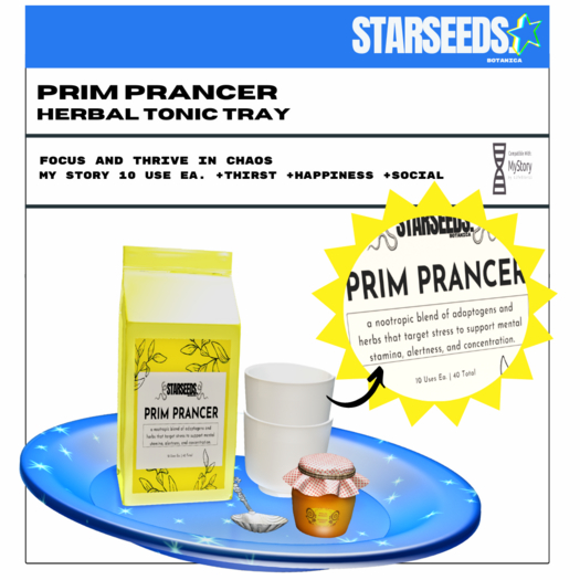 Second Life Marketplace - [StarseedsBotanica] Prim Prancer Herbal Tonic ...