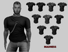 Second Life Marketplace - Demo Maness Evans shirt 10 colors