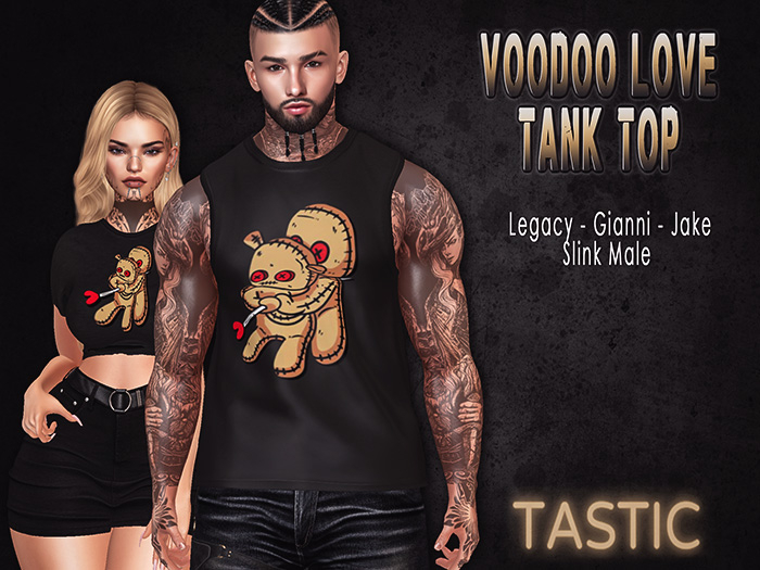 Second Life Marketplace - Tastic-Voodoo Love Tank Top