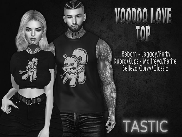 Second Life Marketplace - Tastic-Voodoo Love Top Demo
