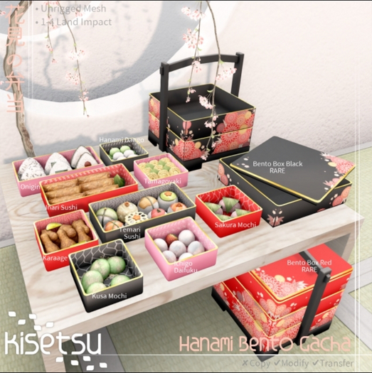 Second Life Marketplace - 2. kisetsu - Hanami Bento Gacha - Hanami Dango