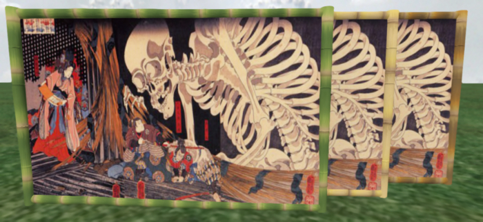 Second Life Marketplace - F&K - Takiyasha The Witch and the Skeleton ...