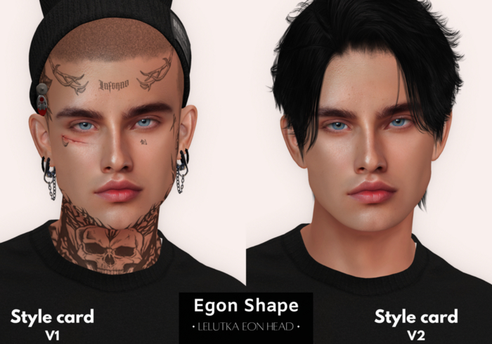 Second Life Marketplace - ⏩ [Stanley] Egon Shape Eon - Lelutka Eon Head ...