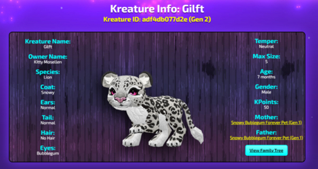 Second Life Marketplace - Kreature-Gilft-Forever Pet