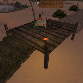 Second Life Marketplace - Wood Platform