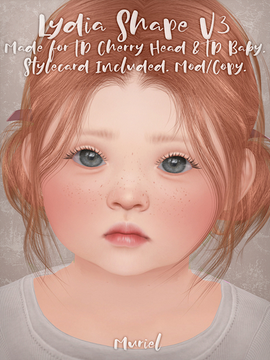 Second Life Marketplace - Muriel. Lydia Shape (V3)