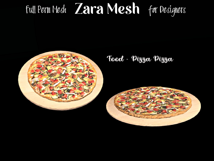 Second Life Marketplace - ZM - Food - Pizza Pizza FULL PERMS
