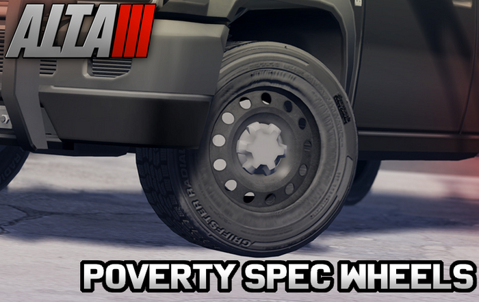 Second Life Marketplace - [ALTA] - SZYM Paladin Poverty Spec Wheels