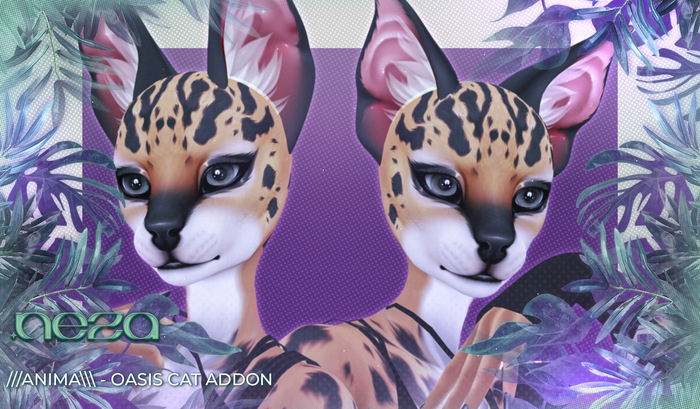 Second Life Marketplace - NEZA - SERVAL // OASIS CAT KIT ADDON