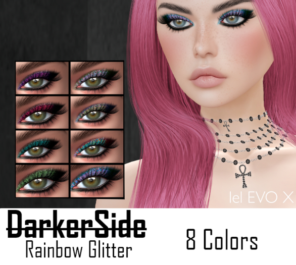 Second Life Marketplace - Darkerside - Rainbow Glitter