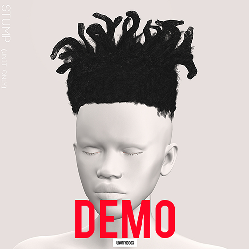 Second Life Marketplace - Unorthodox Stump Hair (UNIT ONLY) [unpk] DEMO