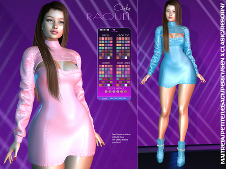 Second Life Marketplace - RAQUEL OUTFIT by BA Store