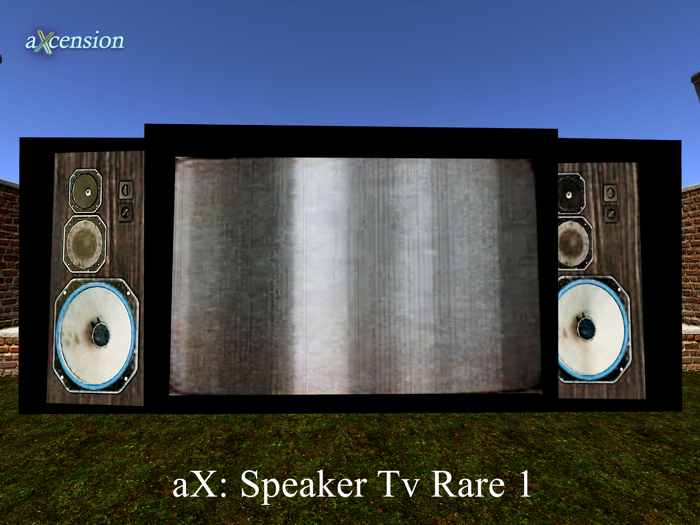 Second Life Marketplace - aX: Speaker Tv Rare 2