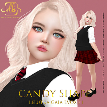 Second Life Marketplace - CANDY Shape for LeL GAIA EvoX 3.1