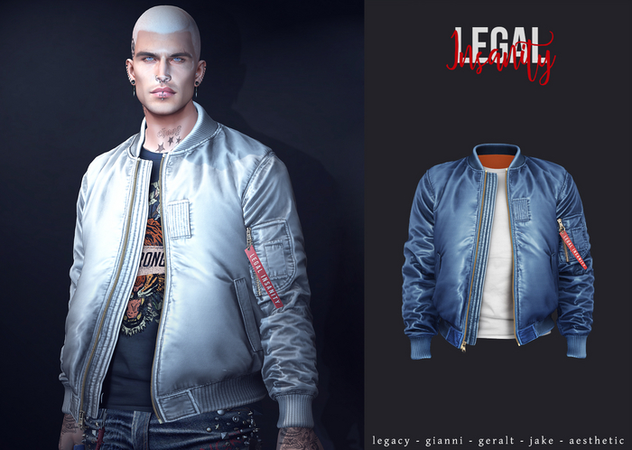 Second Life Marketplace - Legal Insanity - Bomber jacket #7
