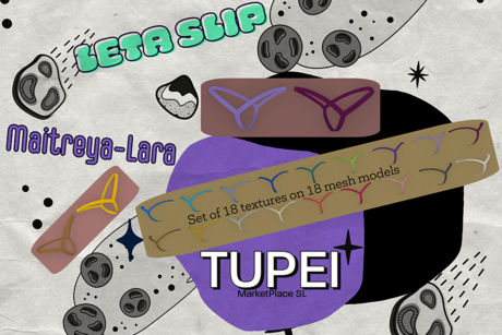 Second Life Marketplace - TuPei Leta SLIP - Set of 18 for Maitreya