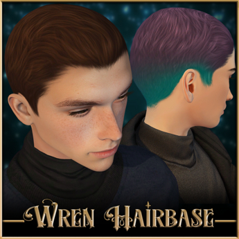 Second Life Marketplace - Raven Bell - Wren Hair [All 3]