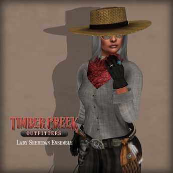 Second Life Marketplace - [Timber Creek] Lady Sheridan-Black