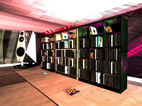Second Life Marketplace - aX: Record Shelf FatPack