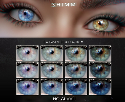Second Life Marketplace - S H I M M / Catwa Eyes Applier ~ BOM ...