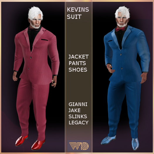 Second Life Marketplace - WAD DESIGNS KEVINS SUIT