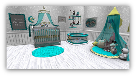Second Life Marketplace - MERCI~ TEAL nursery