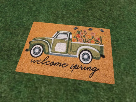 Second Life Marketplace - TM Welcome Spring Truck Doormat