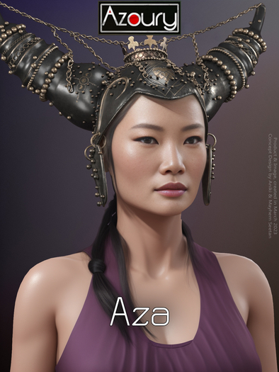 Second Life Marketplace - [DEMO] AZOURY - Aza