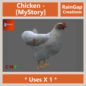 Second Life Marketplace - Chicken - [MyStory] ACTUAL ITEM