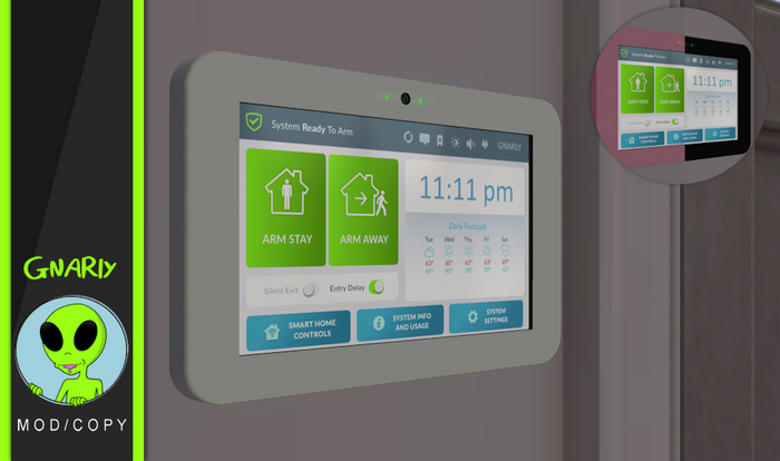 Second Life Marketplace - Gnarly. - Security Command System Panel ...