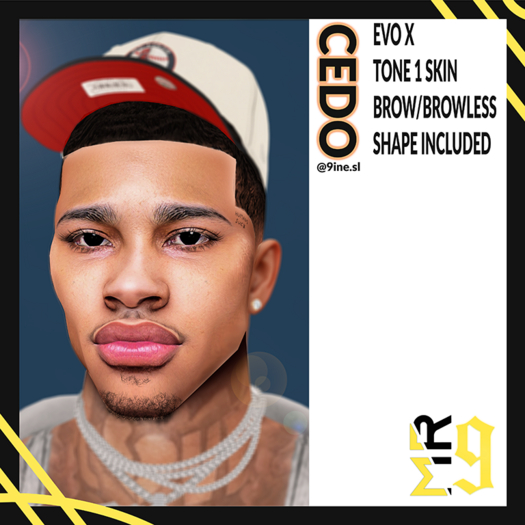 Second Life Marketplace - Cedo Skin Tone 1 (EVO X)