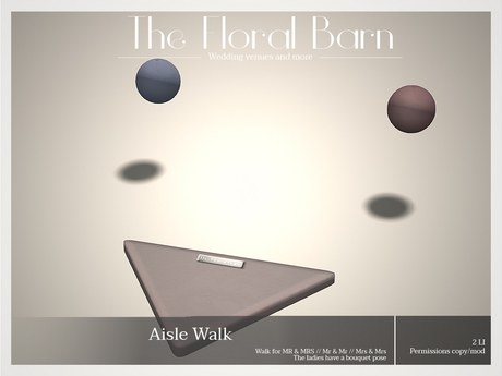 Second Life Marketplace - Wedding.: Aisle Walk:.Wedding Animation
