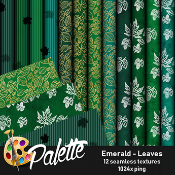Second Life Marketplace - Palette - Emerald Leaves