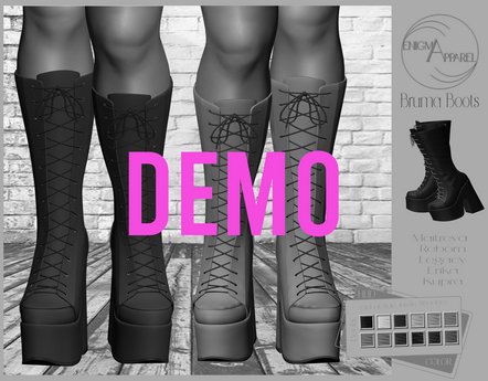 Second Life Marketplace - [EN] Bruma Boots DEMO