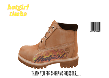 Second Life Marketplace - ROCKSTAR-HOTGIRL TIMBS - WHEAT