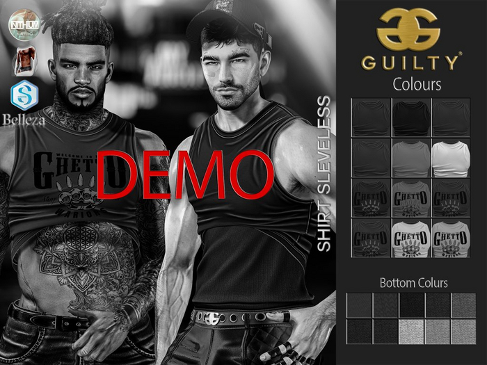 Second Life Marketplace - Guilty 117 Axel Shirt-Demo