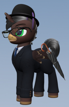 Second Life Marketplace - Open Pony Business Pony Suit - Mare or Stallion