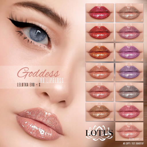 Second Life Marketplace - 6. LOTUS. Goddess Lips [boxed]