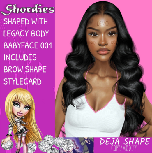Second Life Marketplace - DEJA TEEN SHAPE