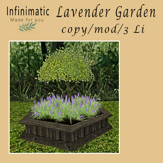 Second Life Marketplace - Lavender Garden boxed