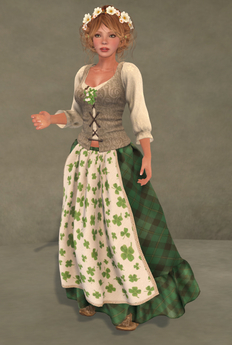 Second Life Marketplace - DEMO Fair Maiden Outfit * IRISH * by Caverna ...