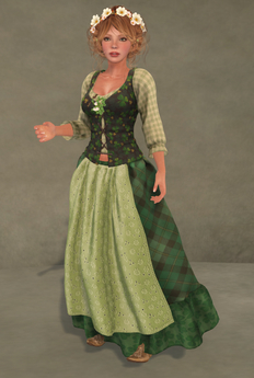 Second Life Marketplace - DEMO Fair Maiden Outfit * IRISH * by Caverna ...