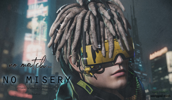 Second Life Marketplace - no.match_ ~ NO_MISERY ~ all COLORS